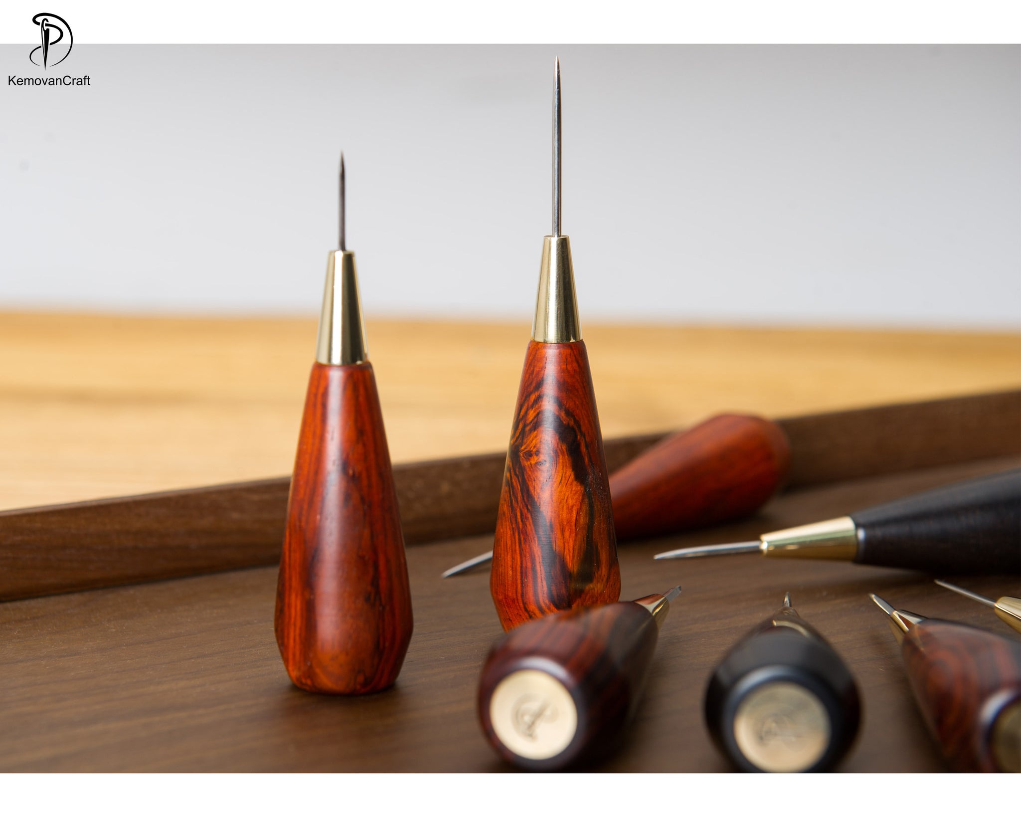 LeatherCraft Scratch Awl Round/France/Diamond Awl for Leather Work ...